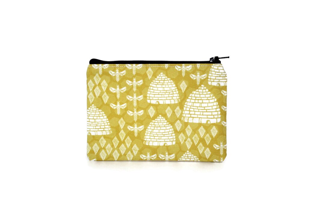 Honey Bee Hives Zipper Pouch / Summer Camera Bag With Bee Hives on ...