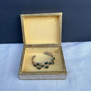 Vintage Florentine-mappa Mondo-world's Map -fierenze Mini Jewelry Box ...
