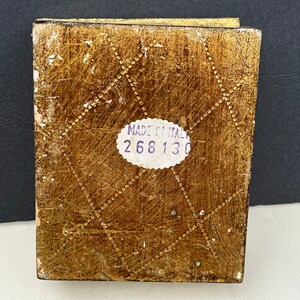 Vintage Florentine-mappa Mondo-world's Map -fierenze Mini Jewelry Box ...