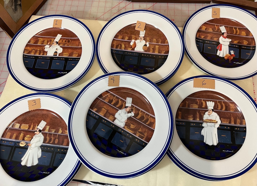 Le Cheff -williams-sonoma Guy Buffet -CHEF SERIES 11" Dinner Plates ...