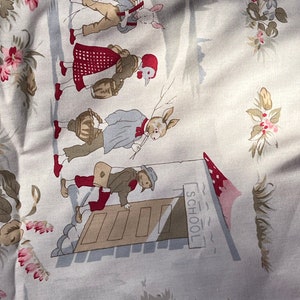 1995 Vintage FRENCH FOX Cotton American Folk & Fabric-antique ...