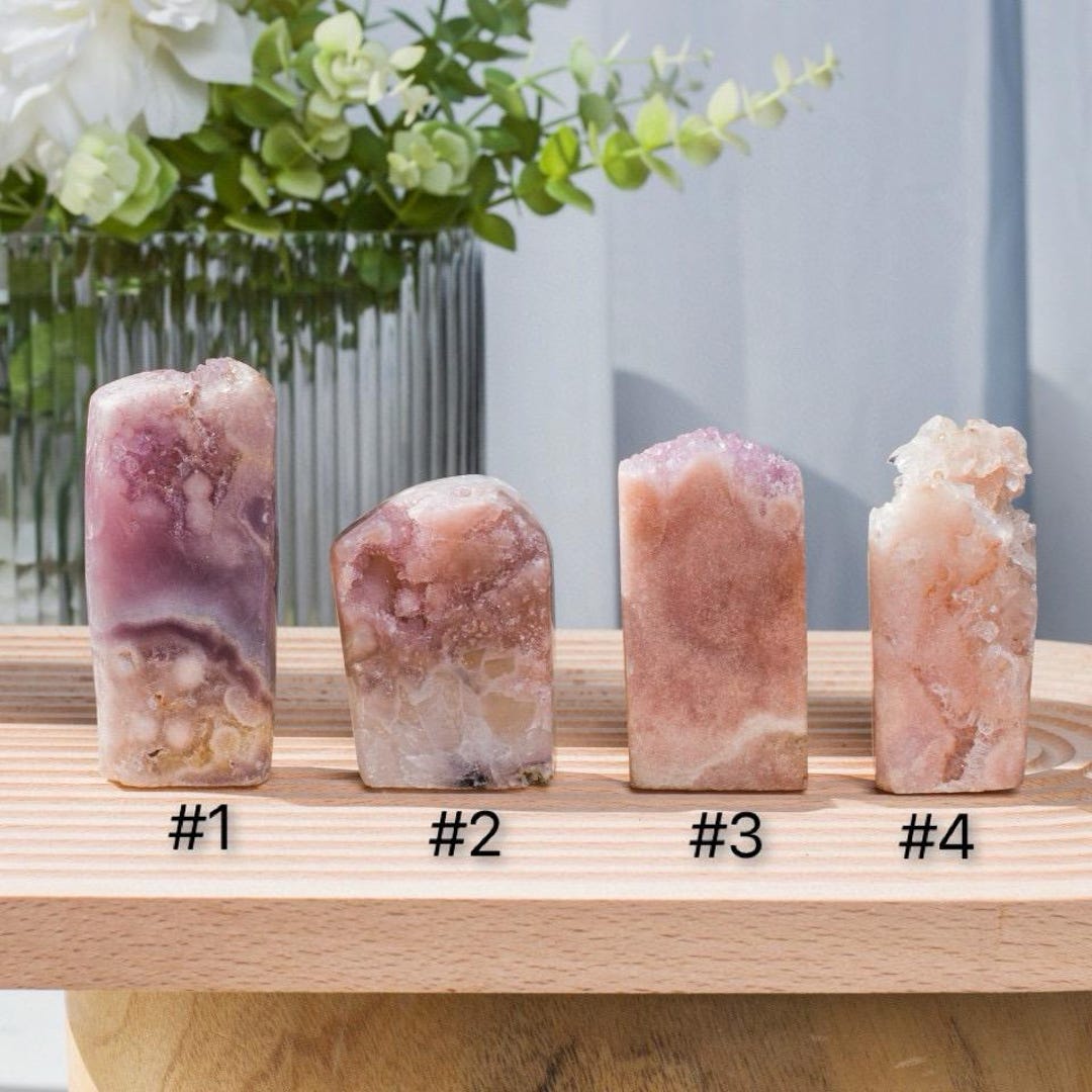 Fengshui Pink Amethyst Cluster Specimen, Healing Crystal Geode ...