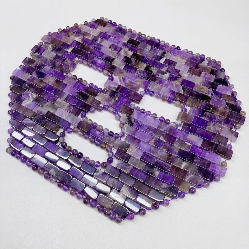 Natural Crystal Face Massager Mask, Face Care, Meditation Stones - Spa ...