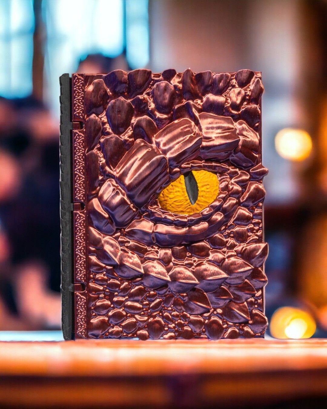 Dragon Spell Book. Dragon Design Front With Scaled Back. - Etsy
