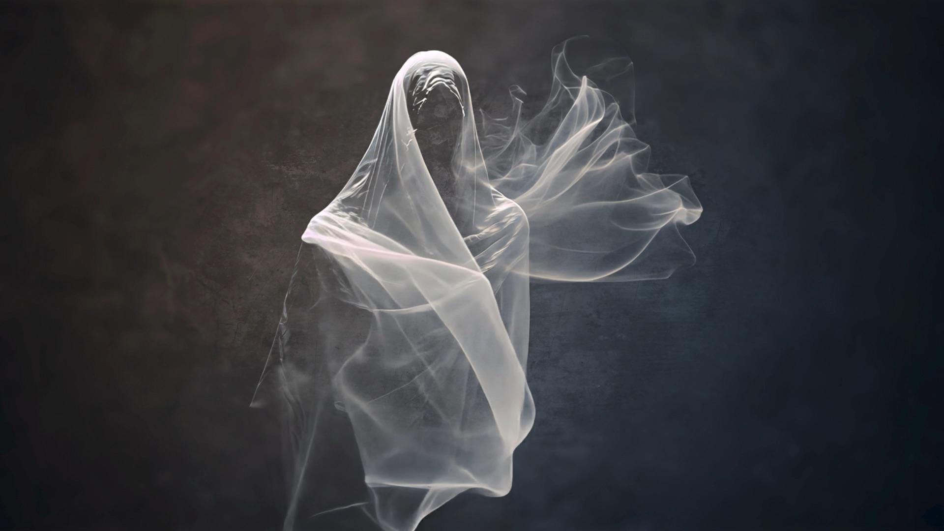 12 Ghost Alert Animations: Paranormal Stream Overlays (WEBM & Prores ...