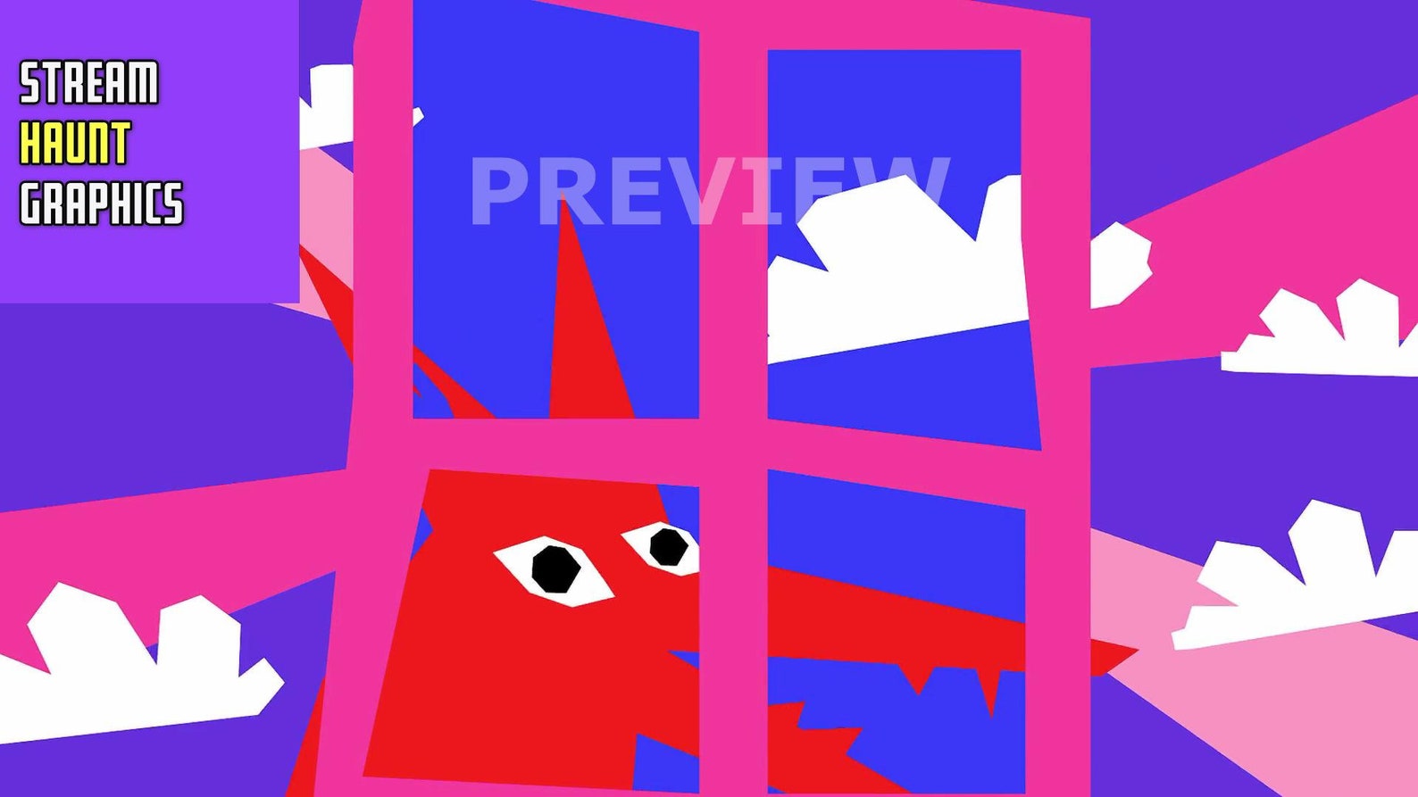 Whimsical Twitch Stream Overlay: Funny Abstract Art Intros (MP4) - Etsy