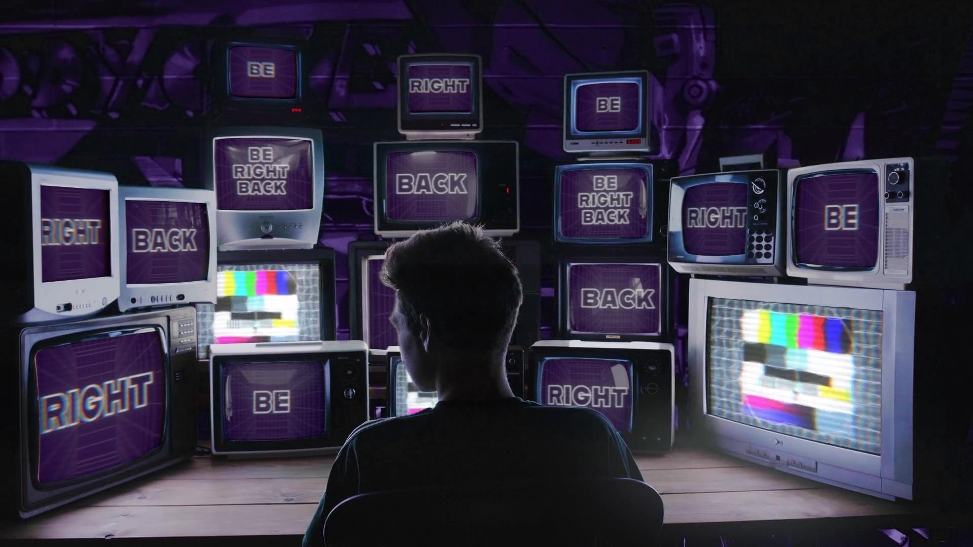 Animated Twitch Stream Overlays: Glitch Effects, Live Action (8 Files) - Etsy