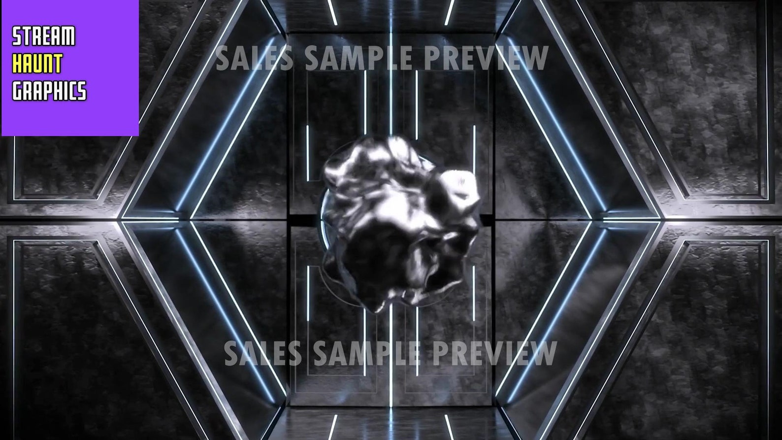 Alien Plasma Style Stream Twitch Overlay Bundle With 9 Files ...