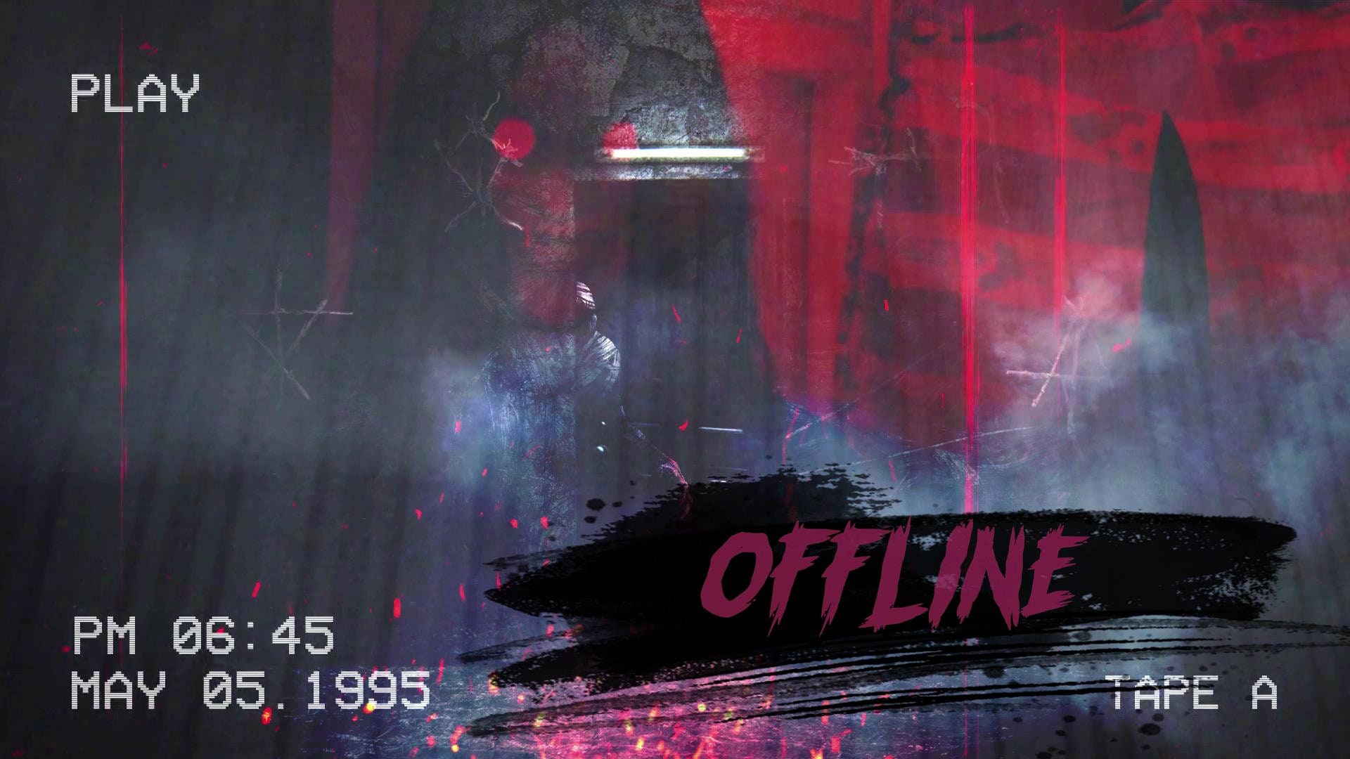 Horror Stream Animation Bundle: Scary Scenes, VHS Glitch Effect - Etsy