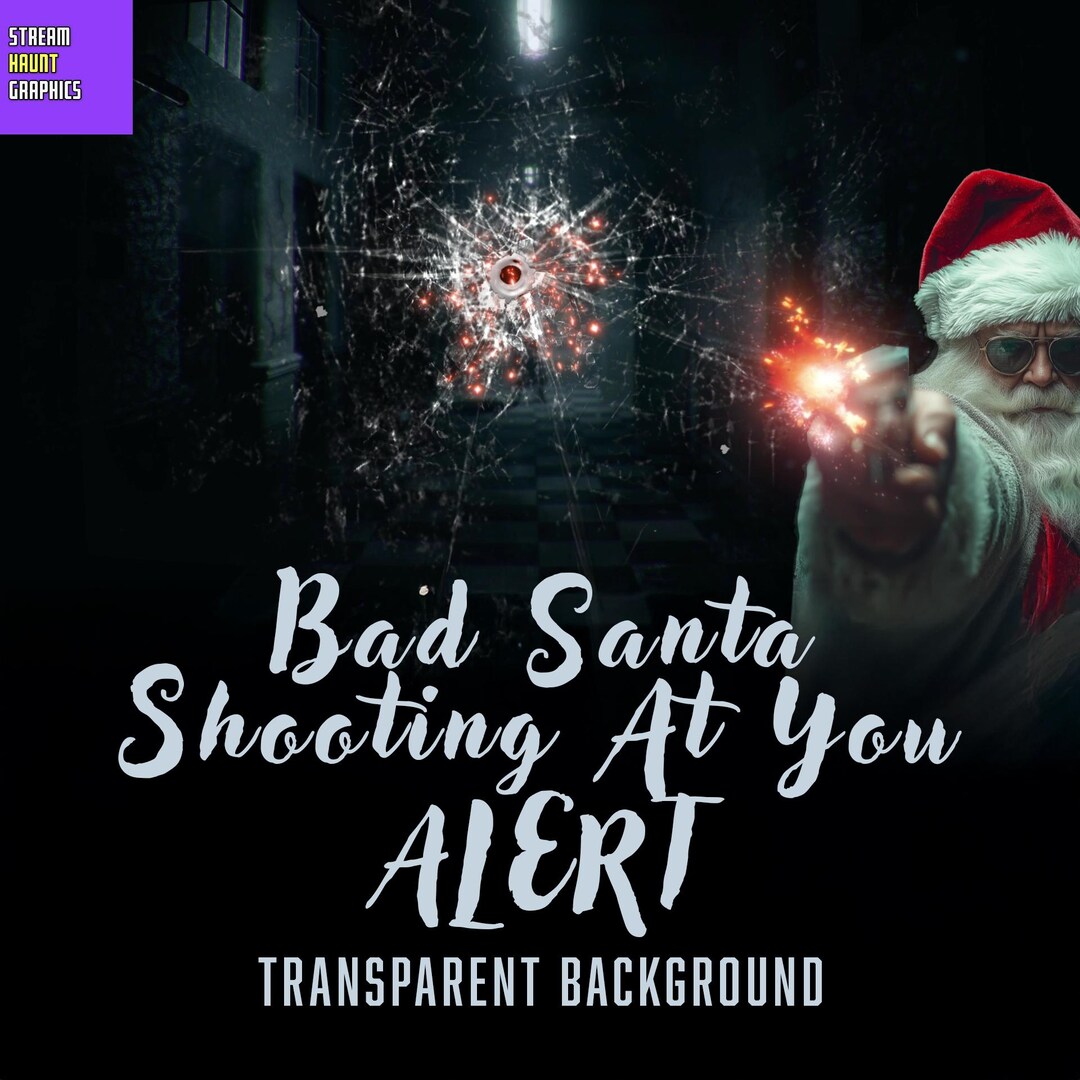 Bad Santa Villain Animation Alert – Gunshot & Breaking Glass Effect ...