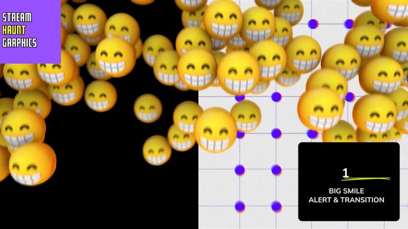 Funny Emoji Reactions & Twitch Transition Bundle – ROFL, LOL, Smile ...