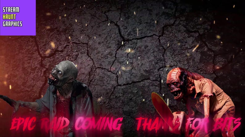 Creepy Killer Horror Alerts 4 Animated Ghostly Stream Alerts With ...