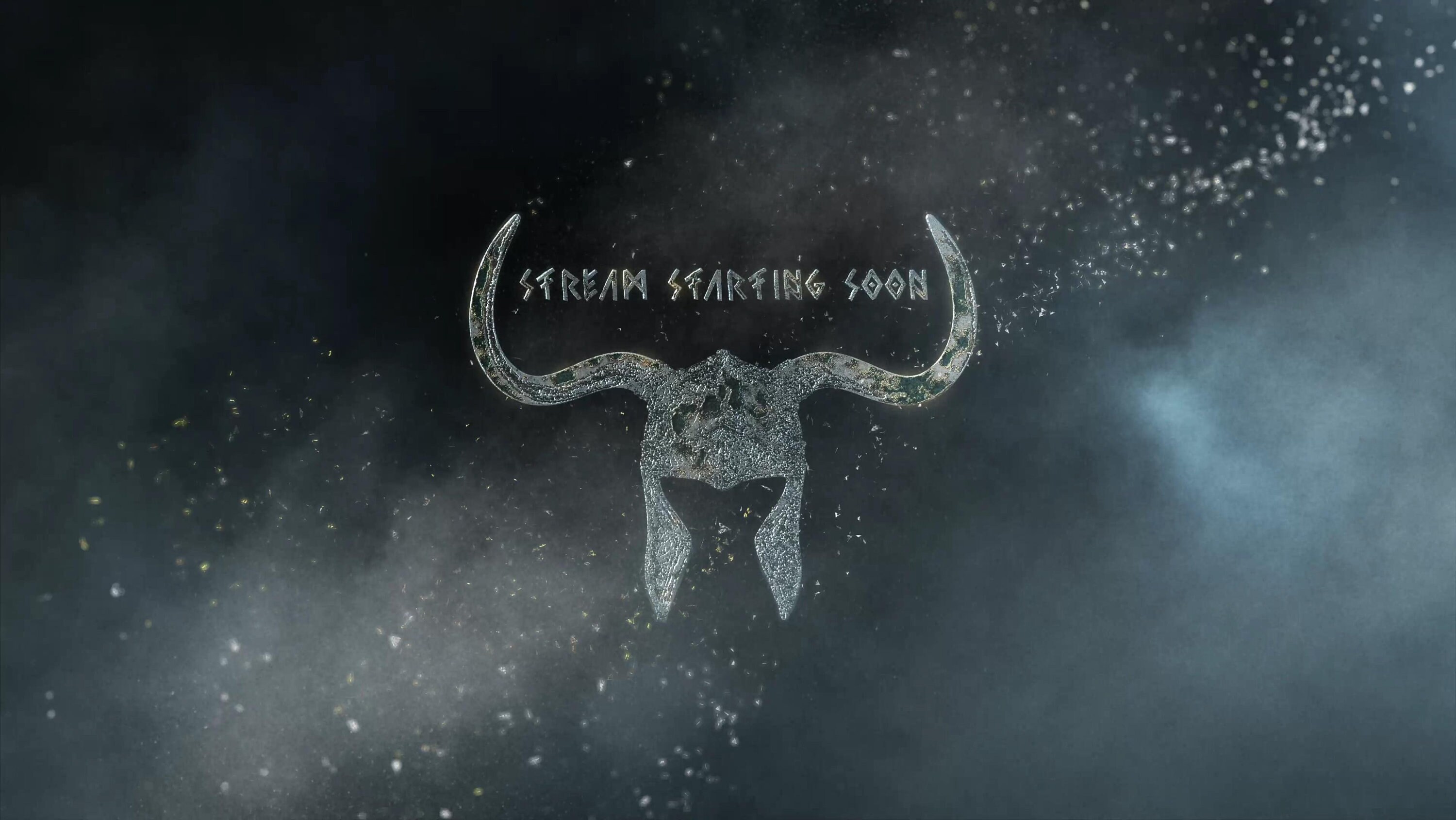 Stormy Viking Helmet Twitch Overlays: Animated Stream Screens - Etsy
