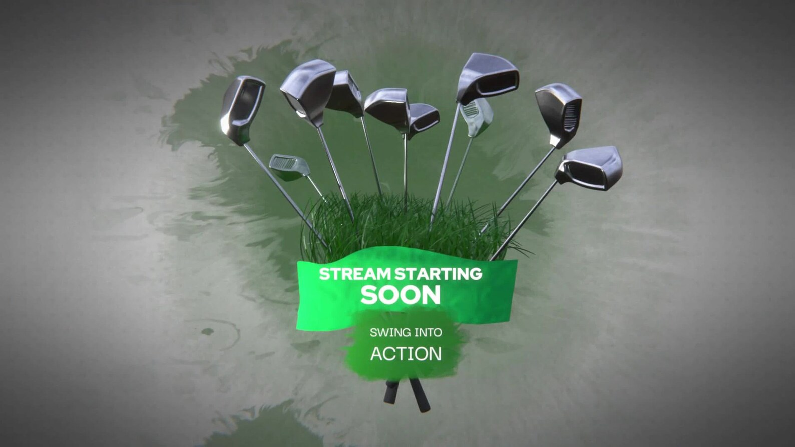 Golf Twitch Overlay Scene Animations Bundle | 4 Color Schemes | Full HD ...