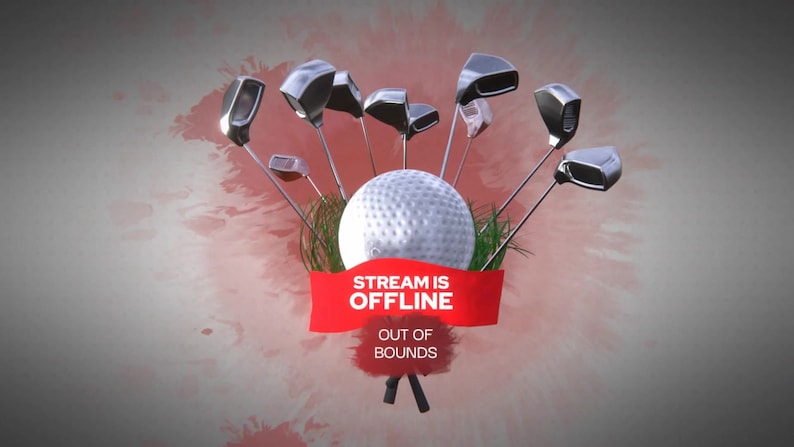 Golf Twitch Overlay Scene Animations Bundle | 4 Color Schemes | Full HD ...