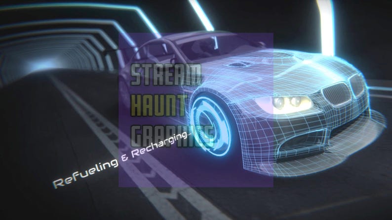 Animated BMW Stream Overlay: Neon Tunnel Racing Scenes With Sound - Etsy
