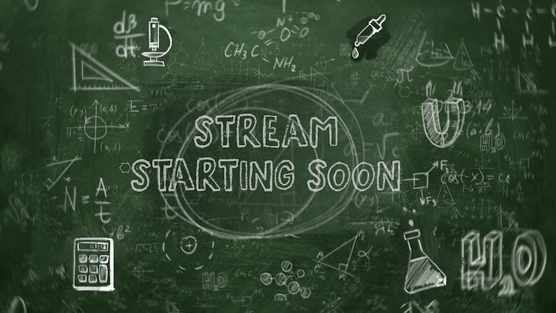 Animated Streaming Science Package Stream Deck Backgrounds Overlays ...
