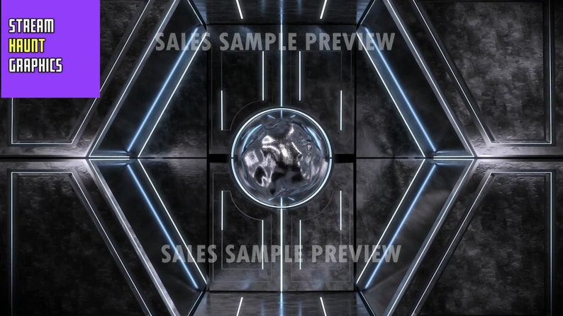 Alien Plasma Style Stream Twitch Overlay Bundle With 9 Files ...