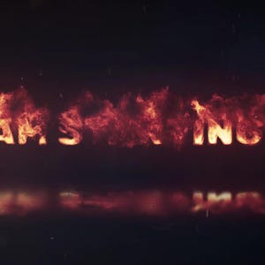 Epic Fire Letters Animation Pack | Stream Status With Mirrored ...