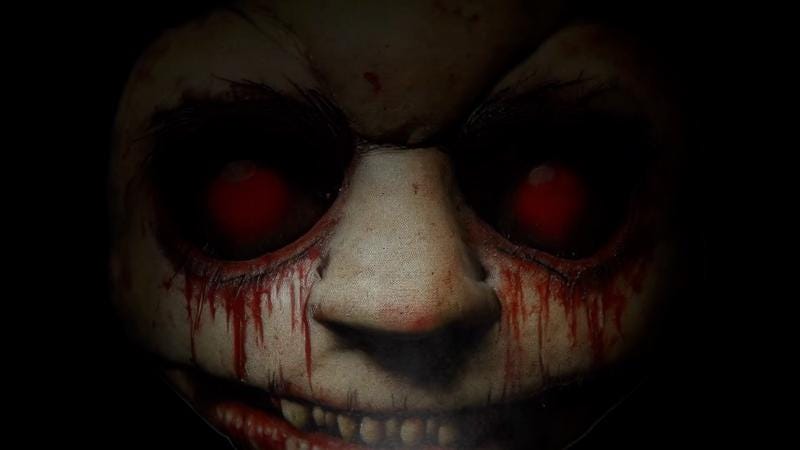 Horror Stream Overlays, Animated Blood, Creepy Faces (4 Scenes) - Etsy