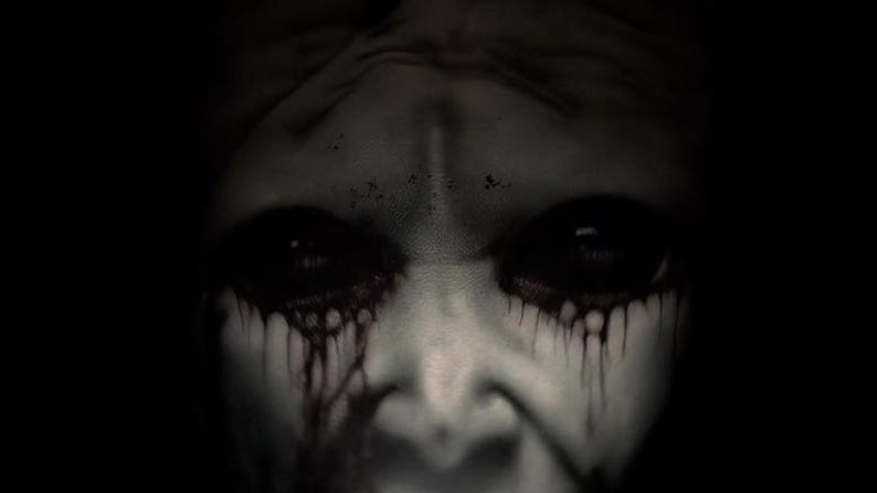 Horror Stream Overlays, Animated Blood, Creepy Faces (4 Scenes) - Etsy