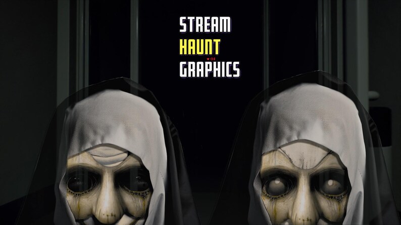 Evil Nun Horror Twitch Alerts, Creepy Demon Animations (MOV & WEBM) - Etsy