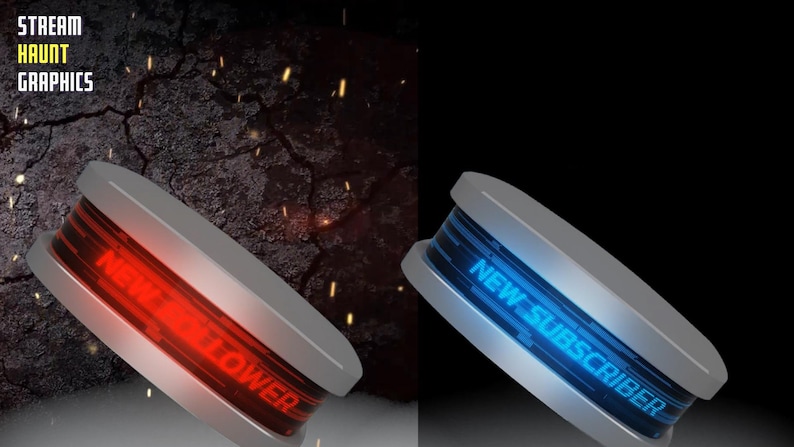 Dynamic Twitch Stream Alerts Animation Bundle: Follower, Subscriber ...