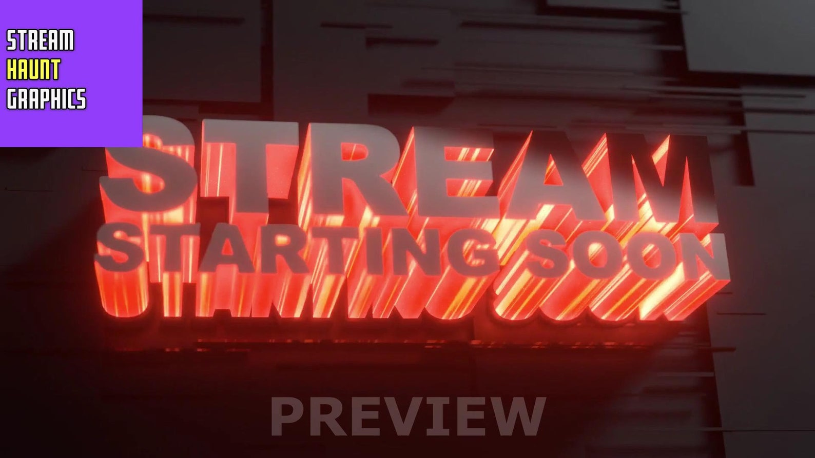 Dynamic Twitch Stream Package Bundle: Digital Energy Extrusions for ...