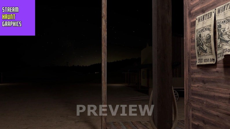 Wild West Stream Overlays: Western Video Graphics Bundle - Etsy