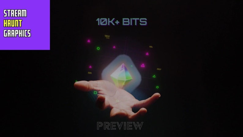 Twitch Alerts Bits Animation Bundle of 10 Files: Hand From Out of ...