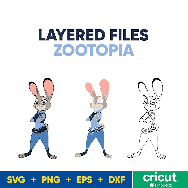 Zootopia Svg Bundle, Zootopia Svg, Zootopia Png, Zootopia Svg Files for ...