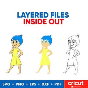 Inside Out SVG Bundle: Cricut & Silhouette Designs (digital Download ...