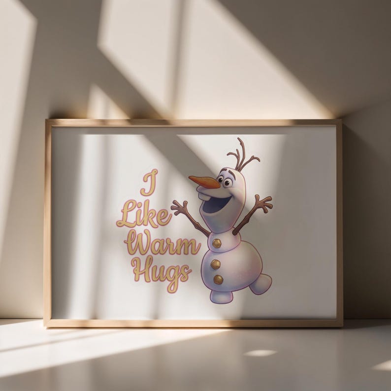 Olaf PNG | I Like Warm Hugs Sublimation Design | Winter Clipart for ...