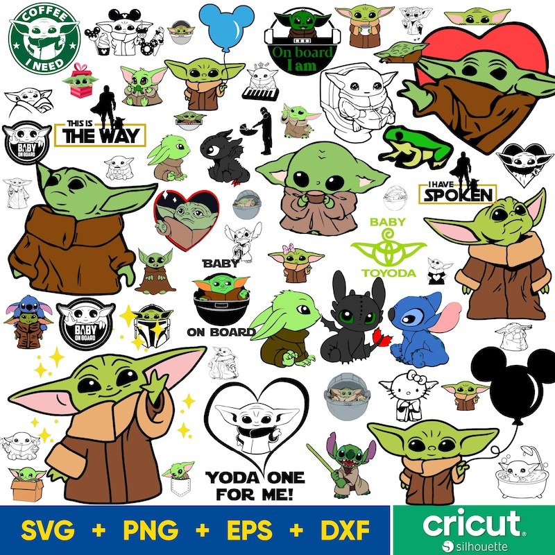 Grogu Png - Etsy