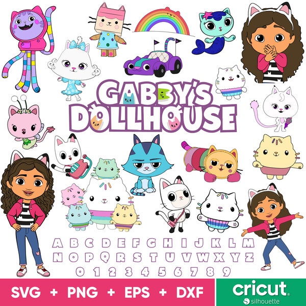 Gabbys Dollhouse Svg - Etsy