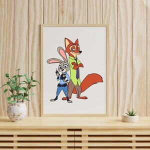 Zootopia SVG Bundle: Cricut & Silhouette Cut Files (digital Download ...