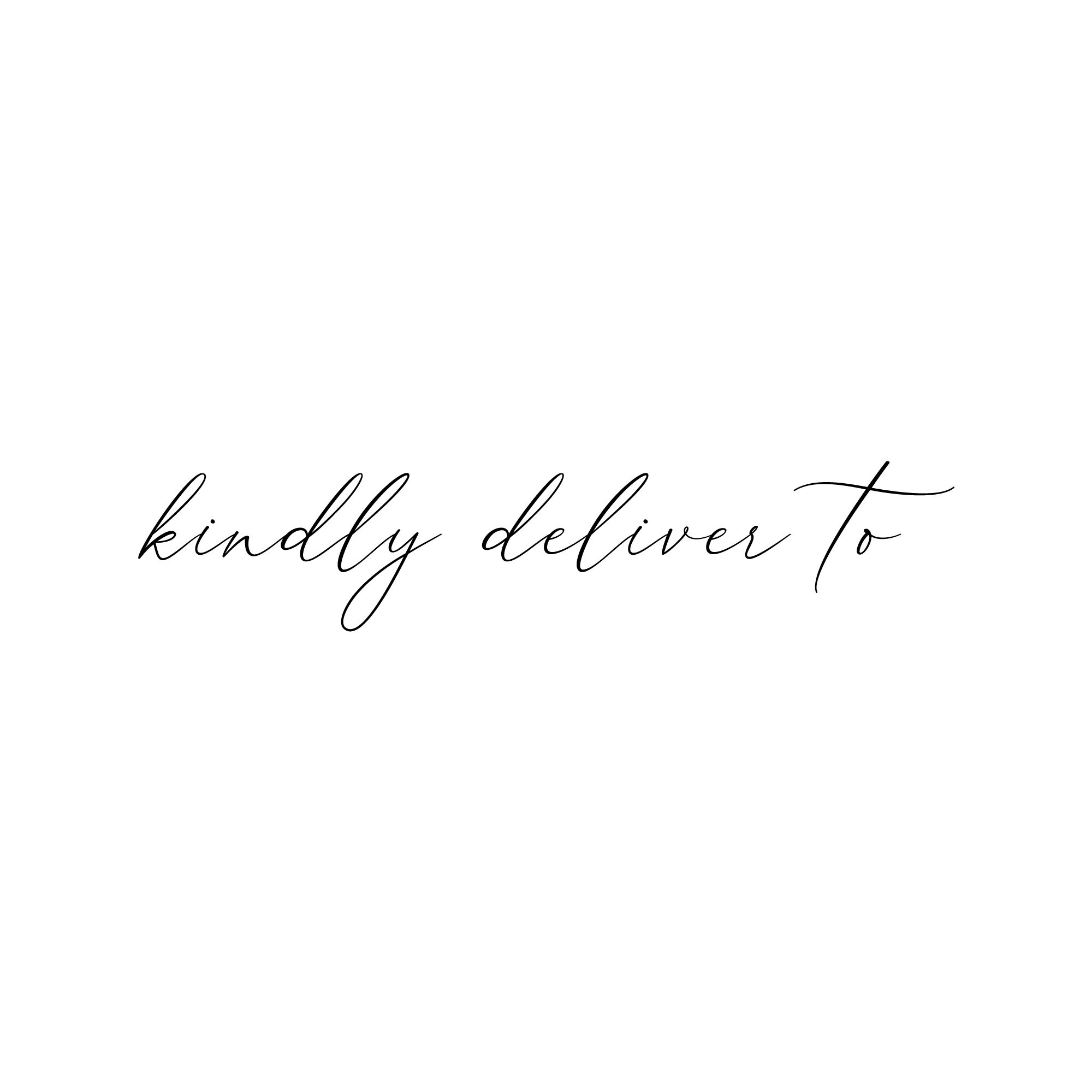 Kindly Deliver to Stamp Rubber Stamp Envelopes Mailers - Etsy