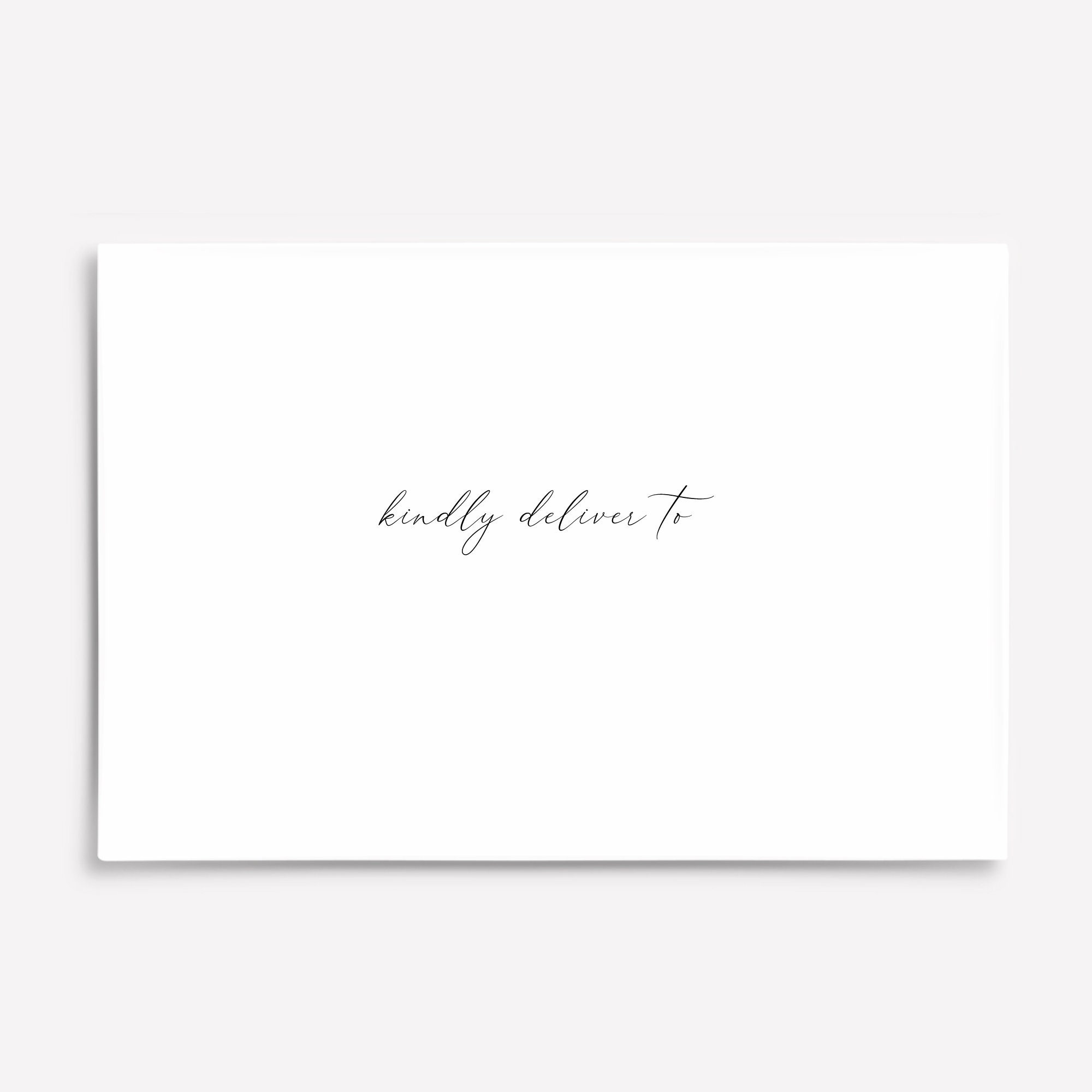 Kindly Deliver to Stamp Rubber Stamp Envelopes Mailers - Etsy
