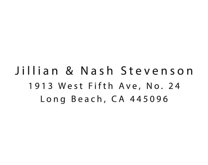 Simple Thank You Stamp Modern Script for Tags Stickers - Etsy