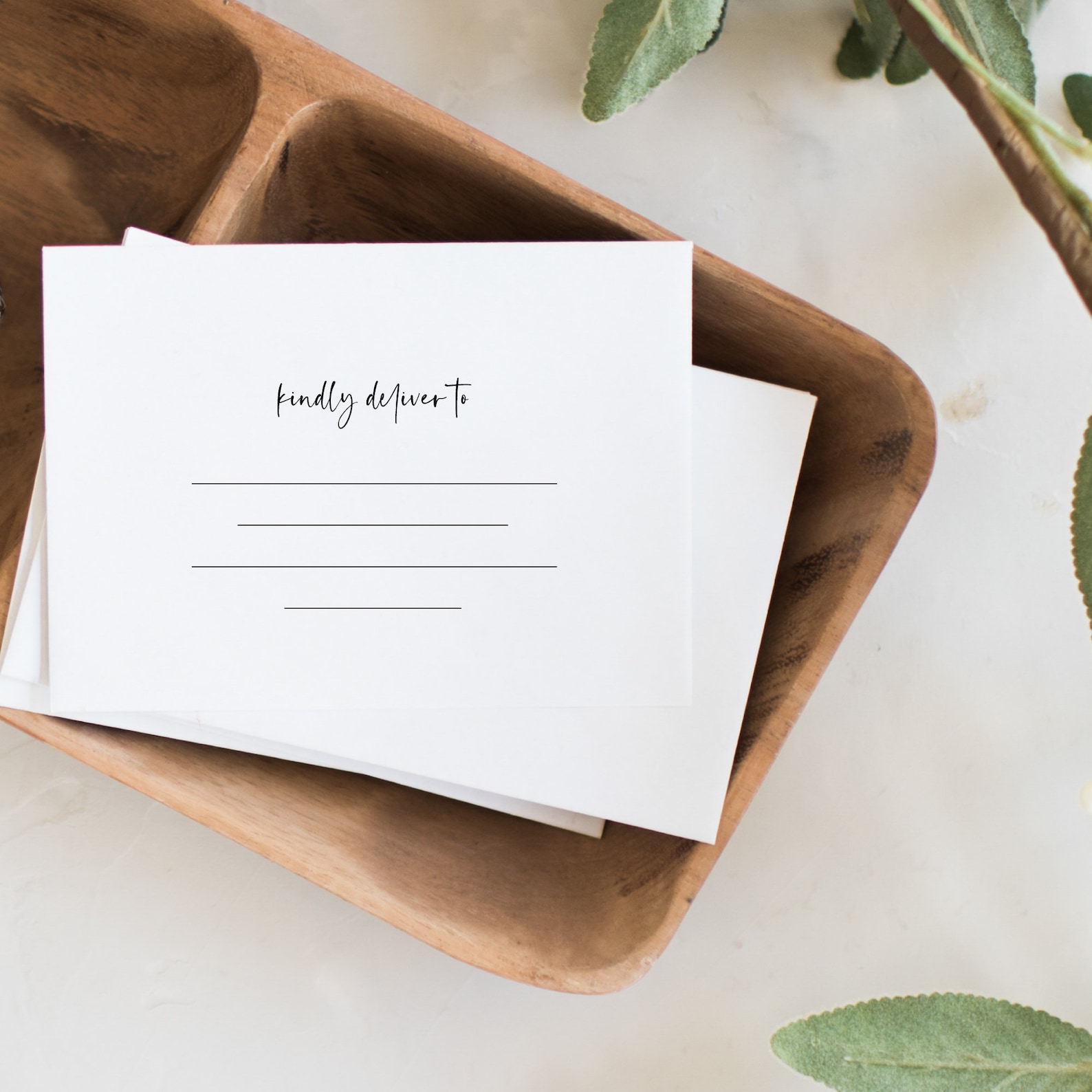 Kindly Deliver to Rubber Stamp Bridal Shower Wedding Stamp - Etsy