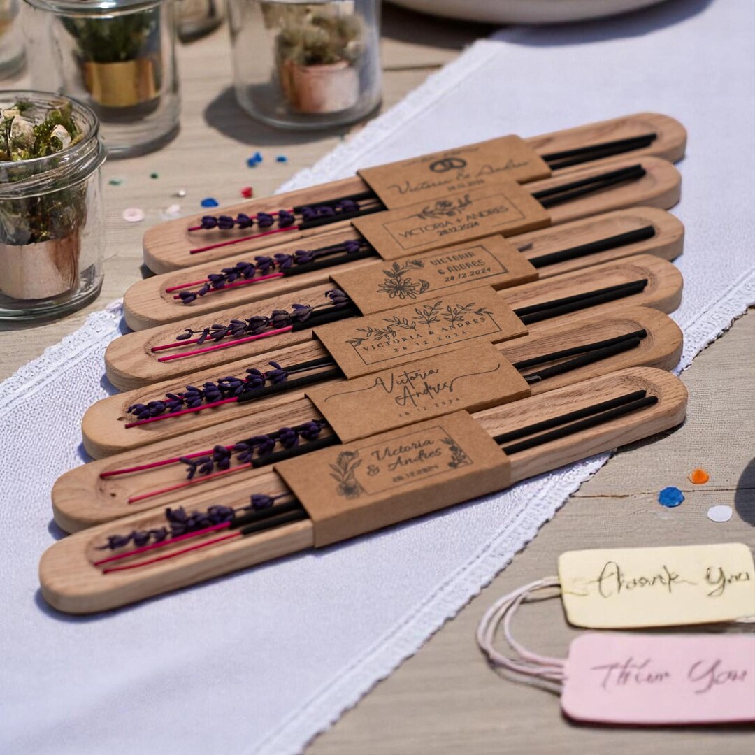Personalized Wooden Incense Holder: Custom Engraved Ash Catcher - Etsy