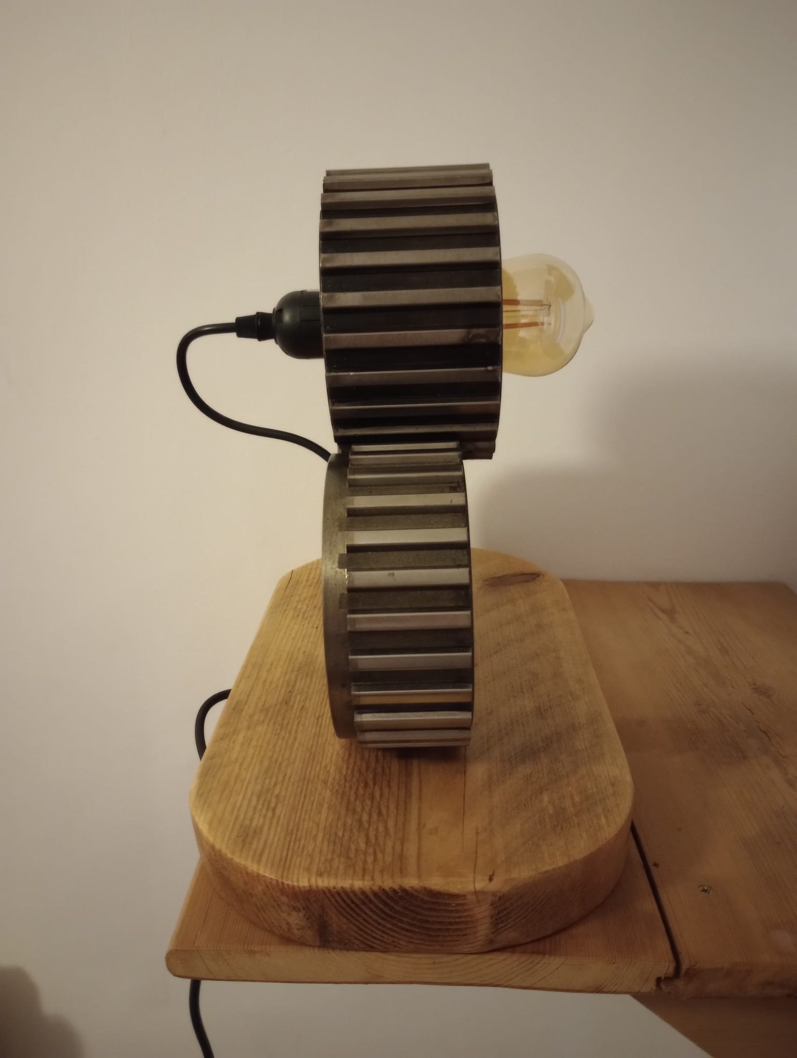 Pulley Pyramid Lamp - Etsy