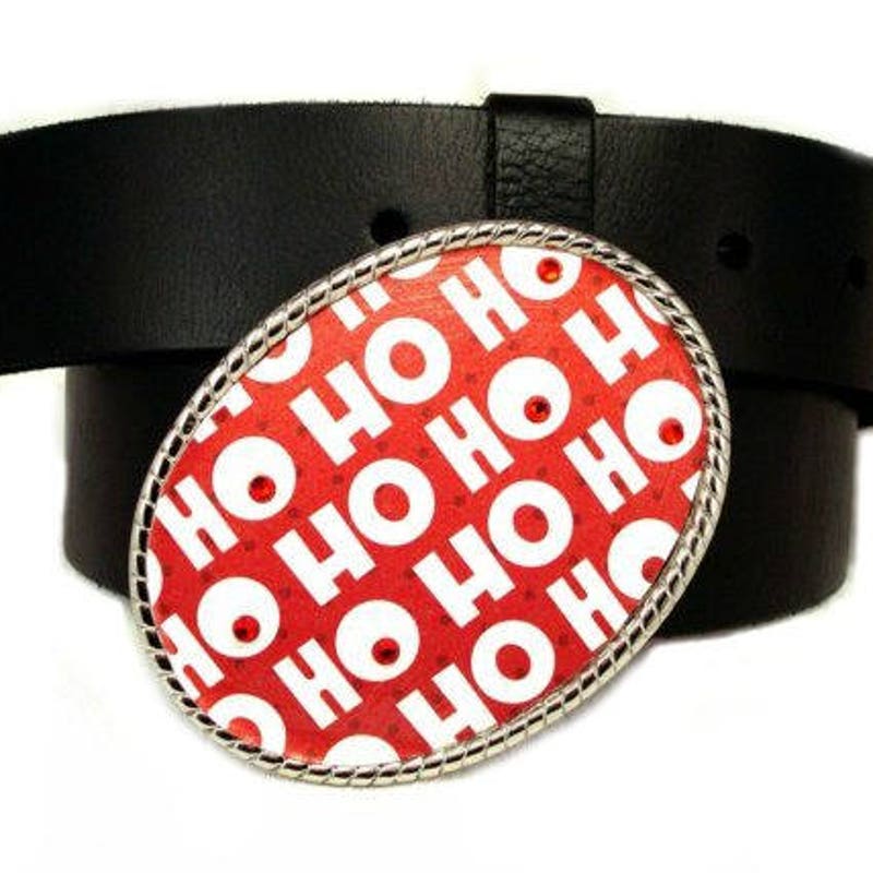 Santa Belt Buckle - Etsy