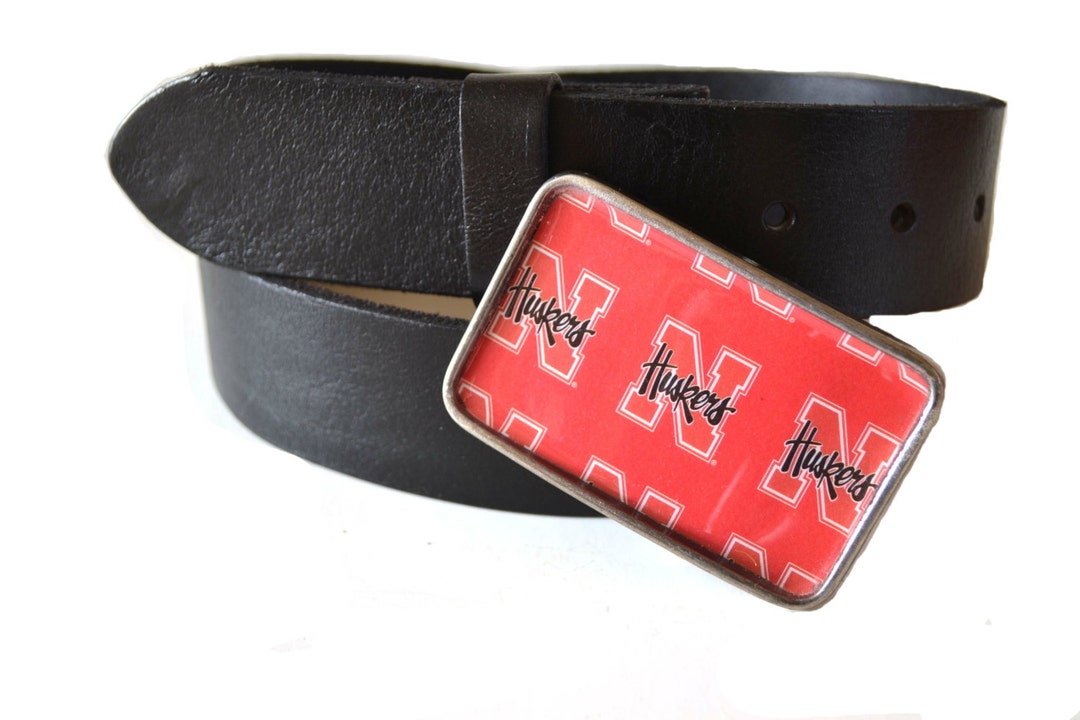 University of Nebraska Belt Buckle Cornhuskers College GBR - Etsy
