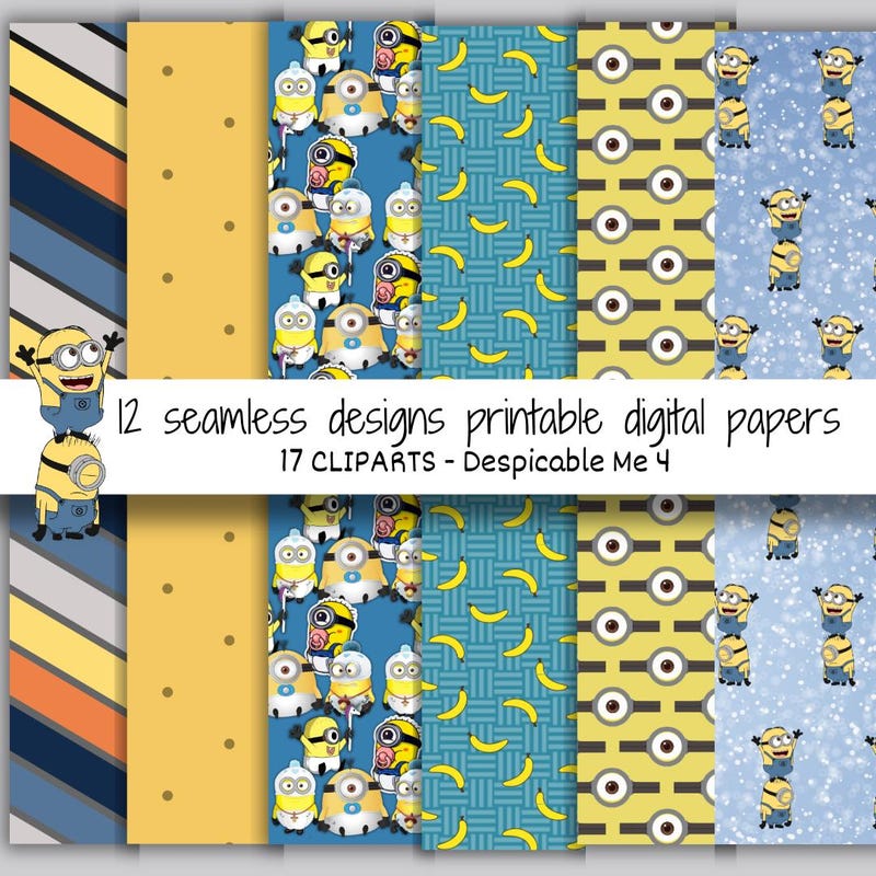 Minions Printable - Etsy