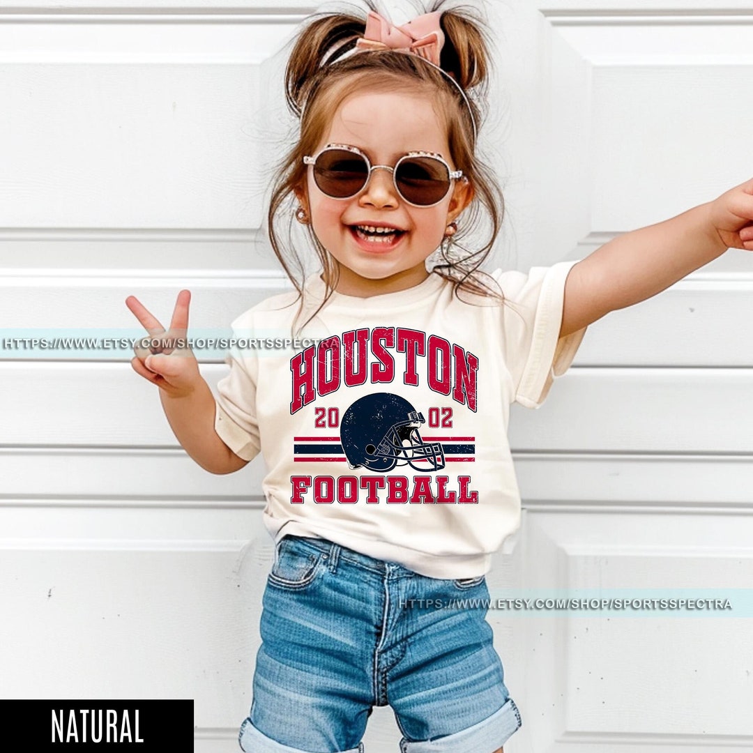 Houston Football Kids Texan Toddler Tshirt,vintage Houston Football ...