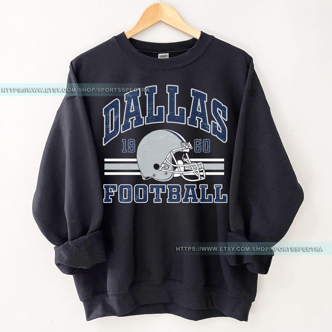 Dallas Football Vintage Style Sweatshirt T-shirt,dallas Football Shirt ...