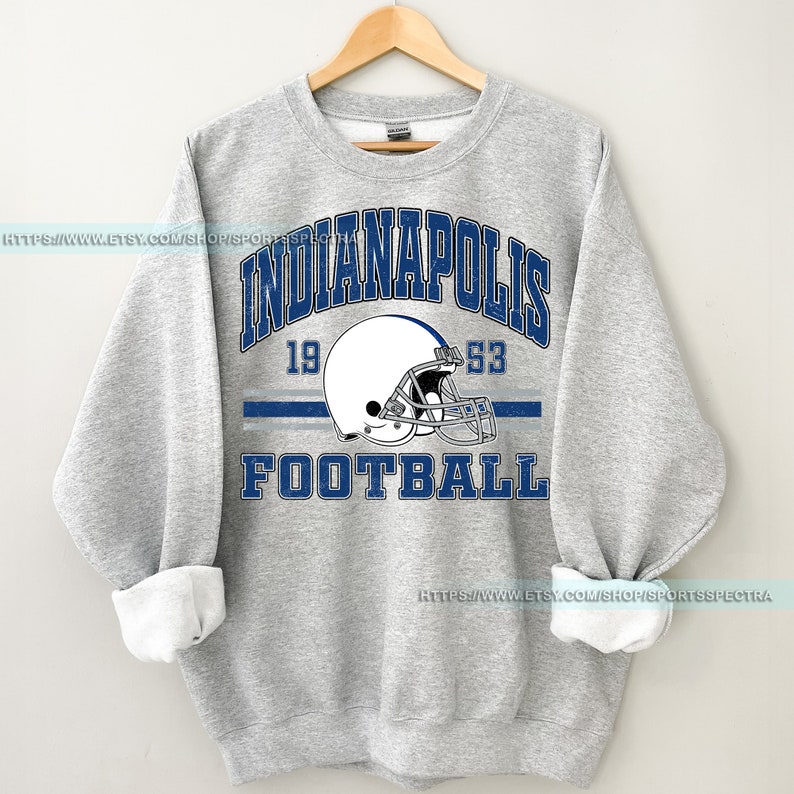 Indianapolis Football Vintage Sweatshirt T-shirt,indianapolis Colt ...