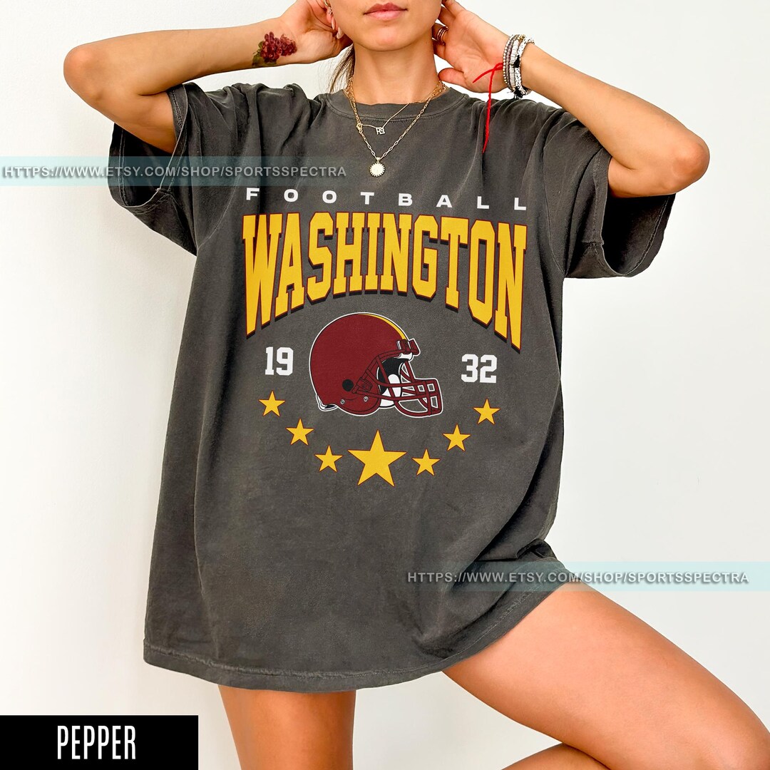 Washington Football Vintage Style Comfort Colors T-shirt,washington ...