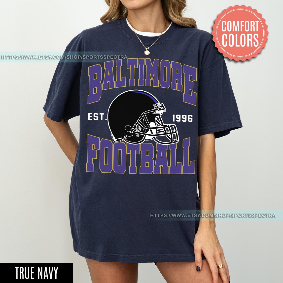 Baltimore Football Vintage Style Comfort Colors T-shirt,retro Baltimore ...